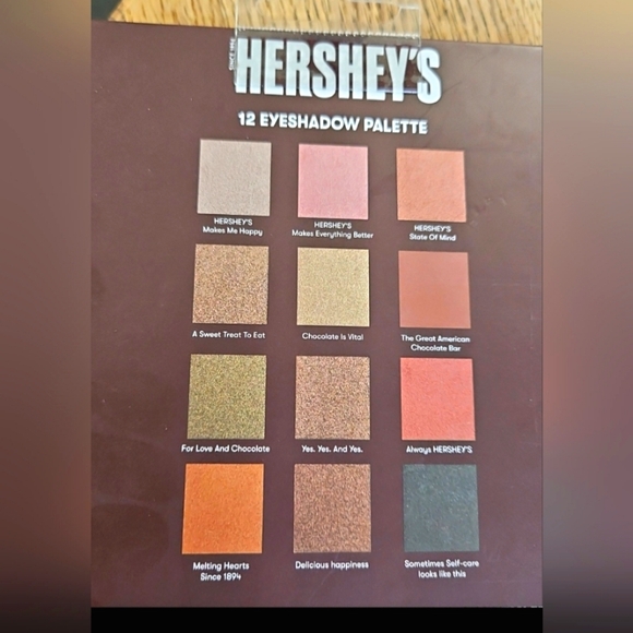 Taste Beauty | Makeup | Nib Hersheys Chocolate Themed Eye Shadow ...